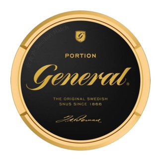 General Portion Snus - Färskt Snabbt Smidigt Online - Minprilla.se