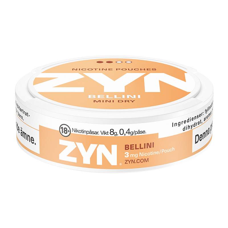 ZYN Bellini Mini Dry - Fri Frakt - Snabb Leverans - Minprilla.se