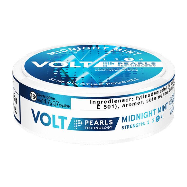 VOLT Pearls Midnight Mint Strong - Fri frakt - Färskt - Minprilla.se