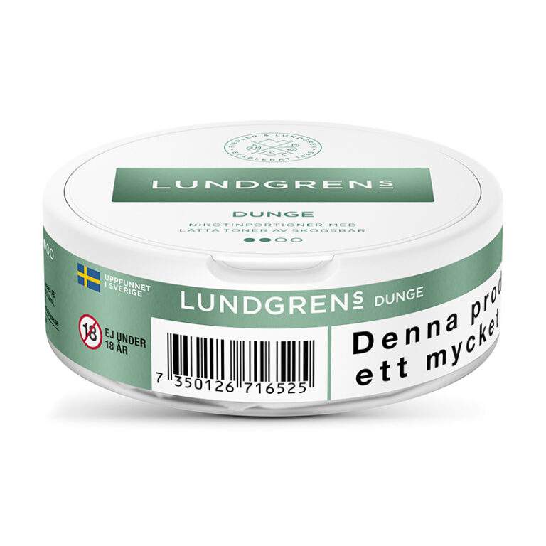 Lundgrens Dunge Snus - Snabb Fri Frakt - Färsk snus - Minprilla.se