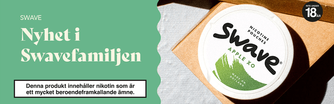 Swave - Köp Snus Online - Fria snabba fraktalternativ - Minprilla.se