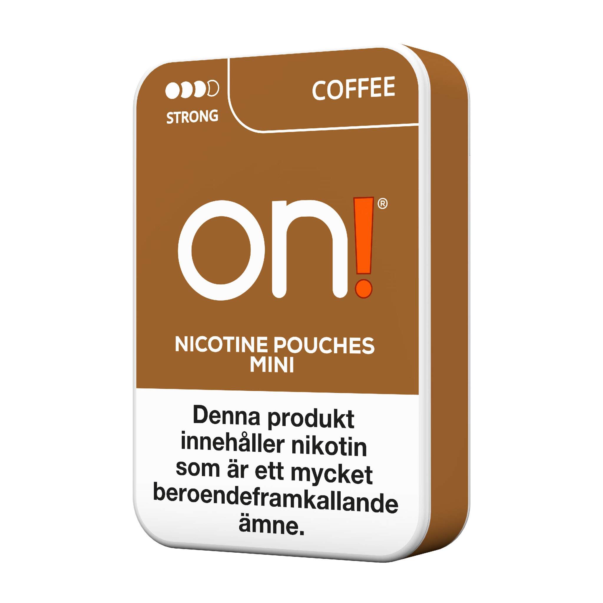on! Coffee 6mg - Fri Snabb Frakt - Mini snus - Minprilla.se