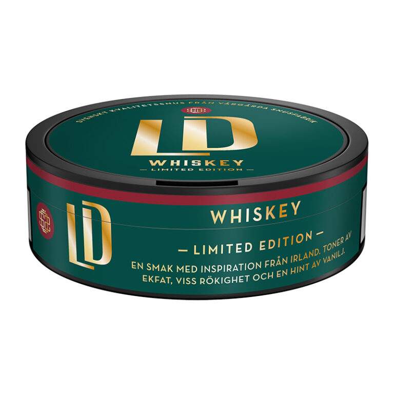 LD Whiskey Original Portion - Färsk Snus - Fri Snabb Frakt - Minprilla.se