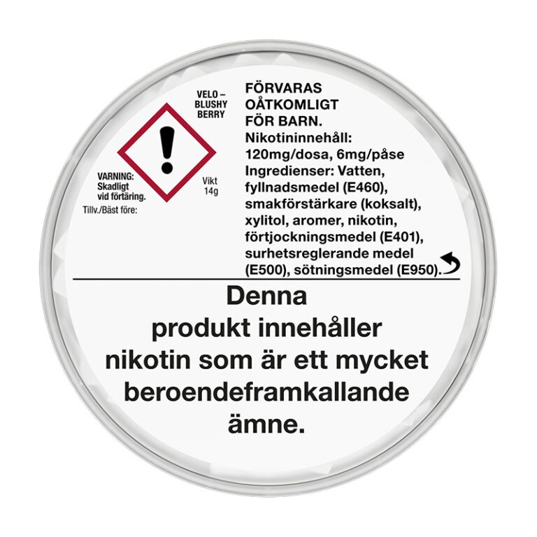 VELO Blushy Berry Slim - Köp Snabbt & Smidigt Online - Minprilla.se