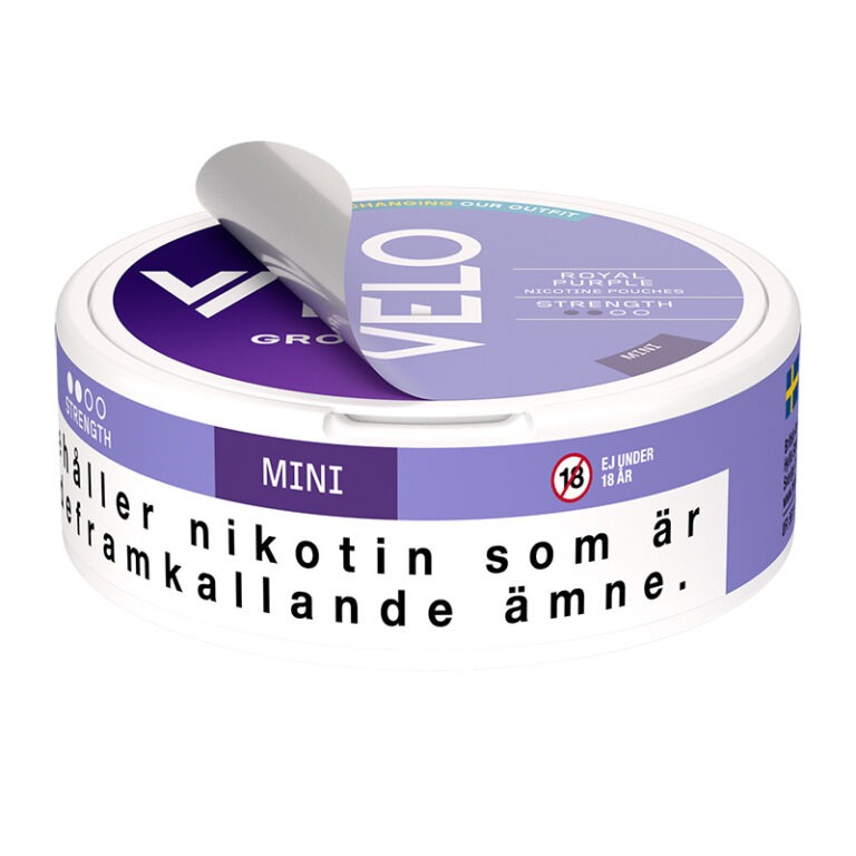 VELO Groovy Grape Mini - Nikotinpåse - Billigt Online - Minprilla.se