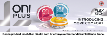 on! plus - Vitt Snus Online Billigt - Fraktfritt - Minprilla.se