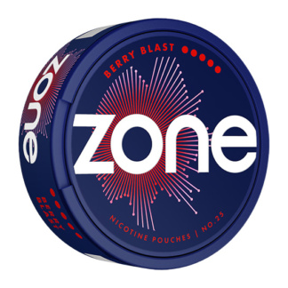 ZONE No25 Berry Blast Ultra Strong Vitt Snus - Fri Frakt - Minprilla.se