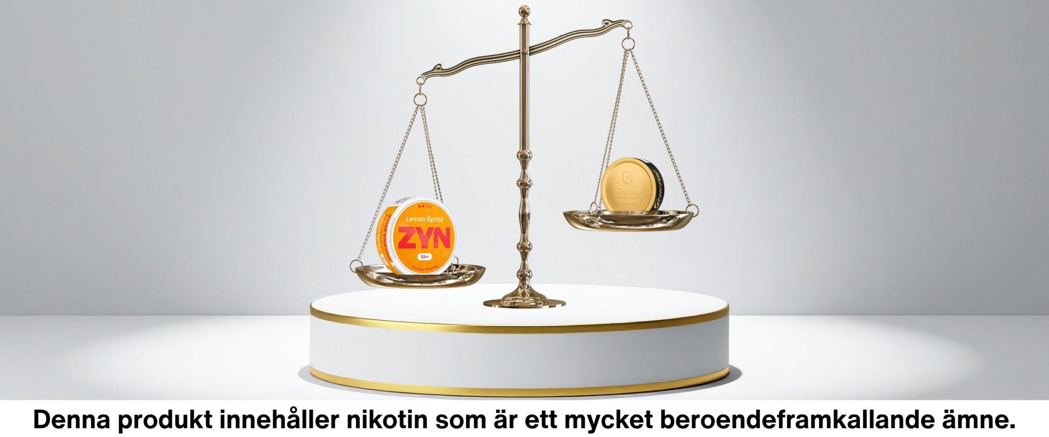 Hur mycket väger snus? Dosa, prilla & stock